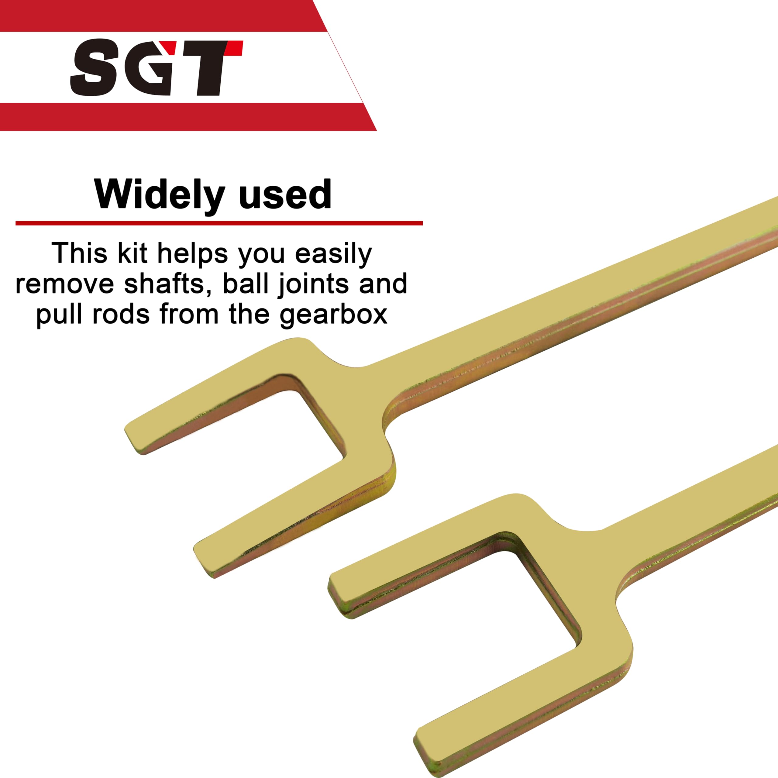SGT 2 Pack Axle Popper Kit - Inner CV Axle Removal Tool Set - for Use on Front Wheel Drive Vehicles-Shaft Drive Axles-Fix Damaged CV Joints