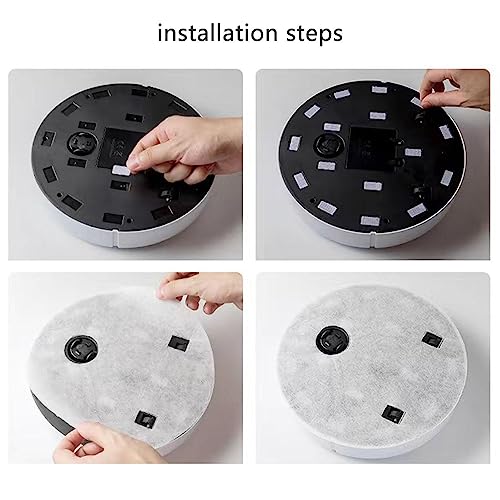 Robot Vacuum, Portable Robot Vacuum Cleaner, Mini Robot Vacuum Cleaner, Robot Vacuum Cleaner with Mop, Robotic Vacuum for Pet Floor Home Hair Apartment