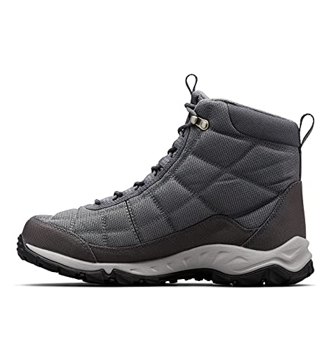 Columbia Men's Firecamp Boot, Titanium Grey Steel/Graphite, 10