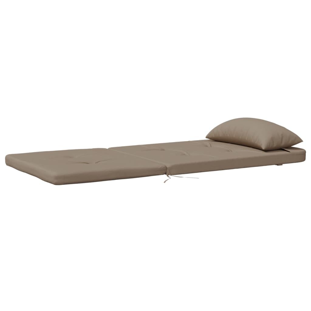 CHARMMA Adirondack Chair Cushions 2 pcs Taupe Oxford Fabric, Decor