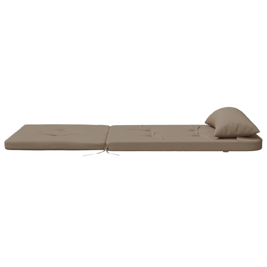 CHARMMA Adirondack Chair Cushions 2 pcs Taupe Oxford Fabric, Decor