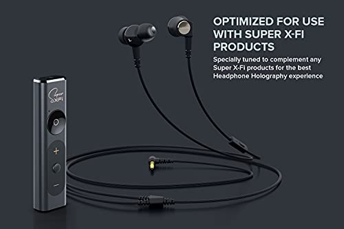 Creative Aurvana Trio LS 3.5 mm in-Ear Headphones with Liquid Silicone Rubber Drivers, Built-in Microphone, Noise Isolation, and Carry Pouch, for Android, iPhone, PC, Mac, Nintendo Switch