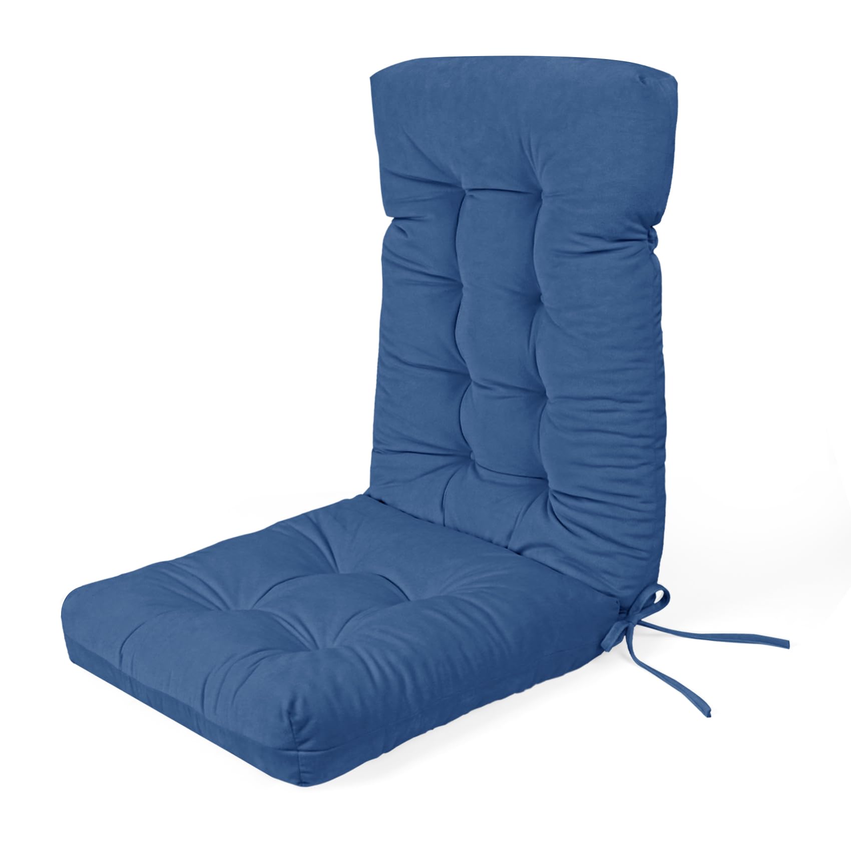 ROFIELTY Rocking Chair Cushions. 42x18 Inch Double Non-Slip Chair Cushions for Rocking Chairs Indoors/Outdoors, Tufted Fine Adirondack Chair Cushion.(Sky Blue)
