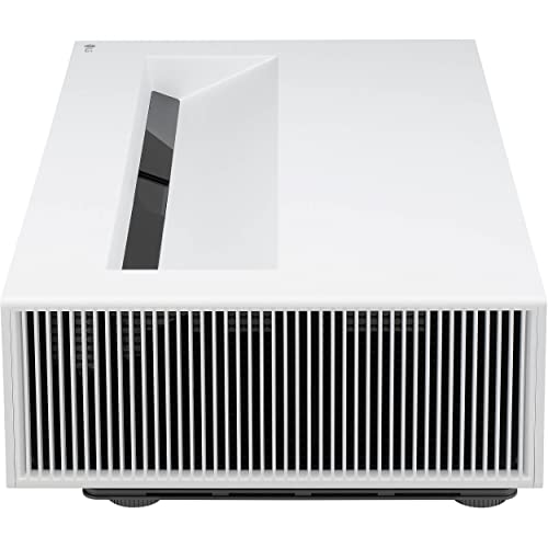 Ultimaxx Projector Bundle + LG CineBeam HU715QW 2500-Lumen XPR 4K UHD Smart Home Theater Laser Ultra-Short Throw DLP Projector + 120” Foldable Projection Screen w/ 12x Wall Mounts & More (21pc Bundle)