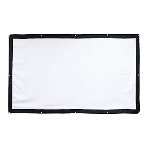 IGREAT 200 inch Portable Outdoor Projector Screen, 16:9 Folding HD Big Size Movie Screen for Home Theater Office Presentation