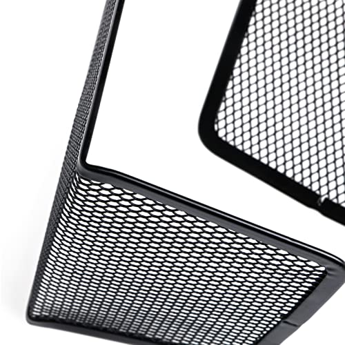Wonzonewd File Sorters Metal Desk Organizer Desktop Office Home bookends bookends Black bookends