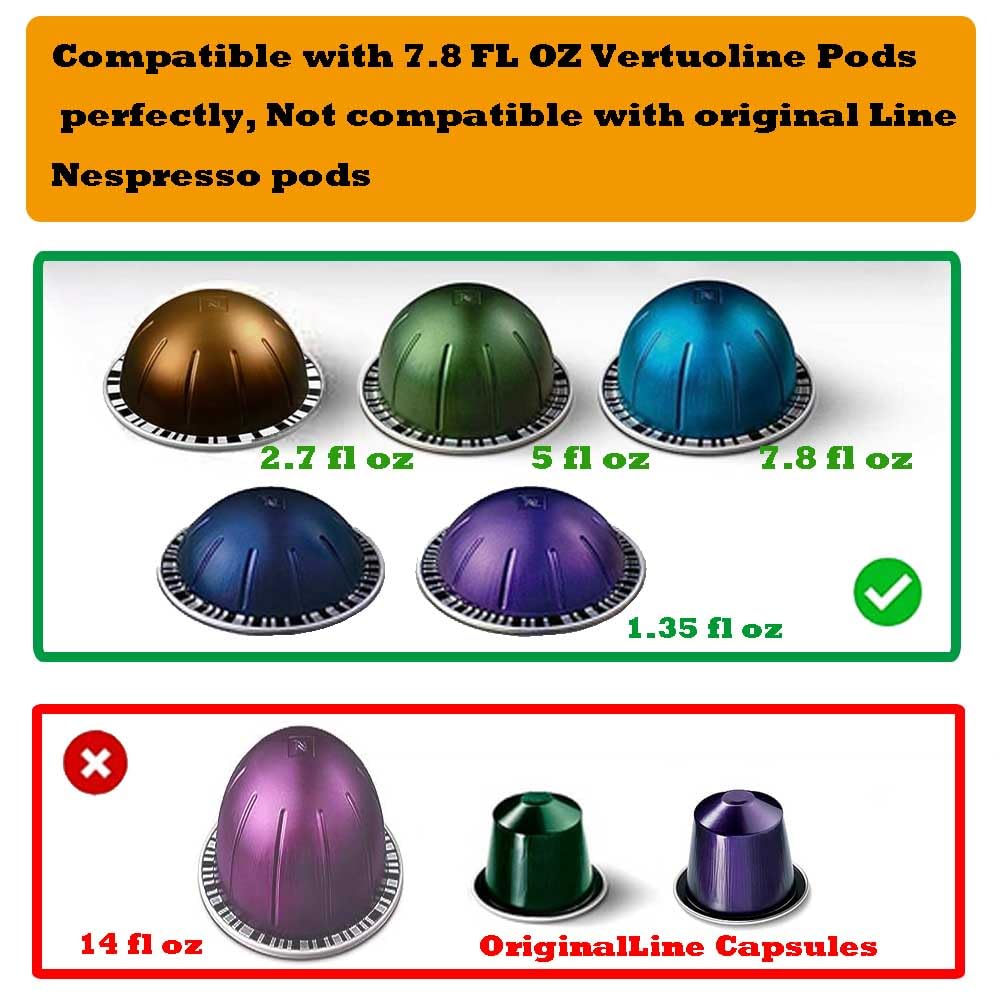 Reusable Vertuo Pods Tool Kit + 100 PCS Aluminum Foil Stickers for Refilling Nespresso Vertuo Pods 60mm in Diameter (Matte Black 2024 Deluxe Version, Tool Kit + 100 PCS Foil Stickers 60mm in Dia.)