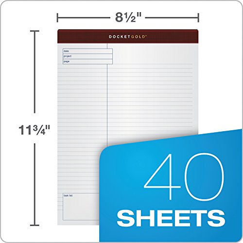 TOPS Project Planning Pads 40 Sheets per Pad, 4 Pads per Pack