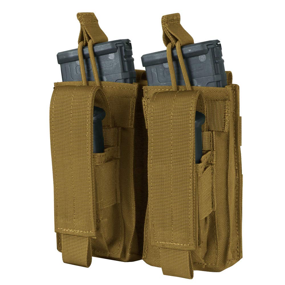 Condor Double Kangaroo Mag Pouch Coyote Brown