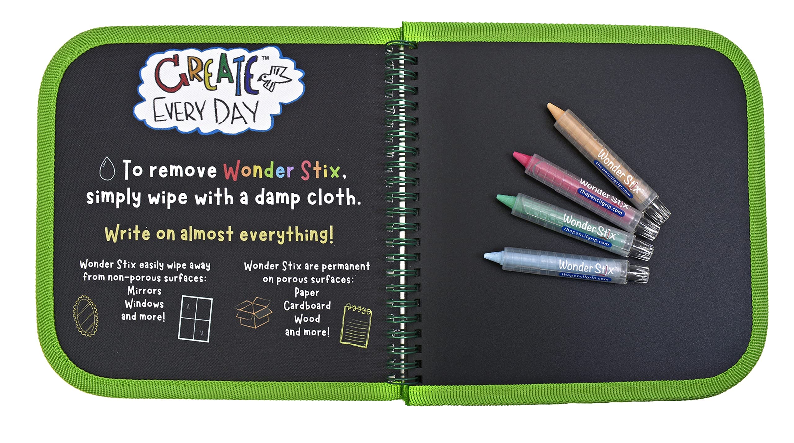 The Pencil Grip Reusable Activity Book Daily Doodler Dino Cover (TPG-841)