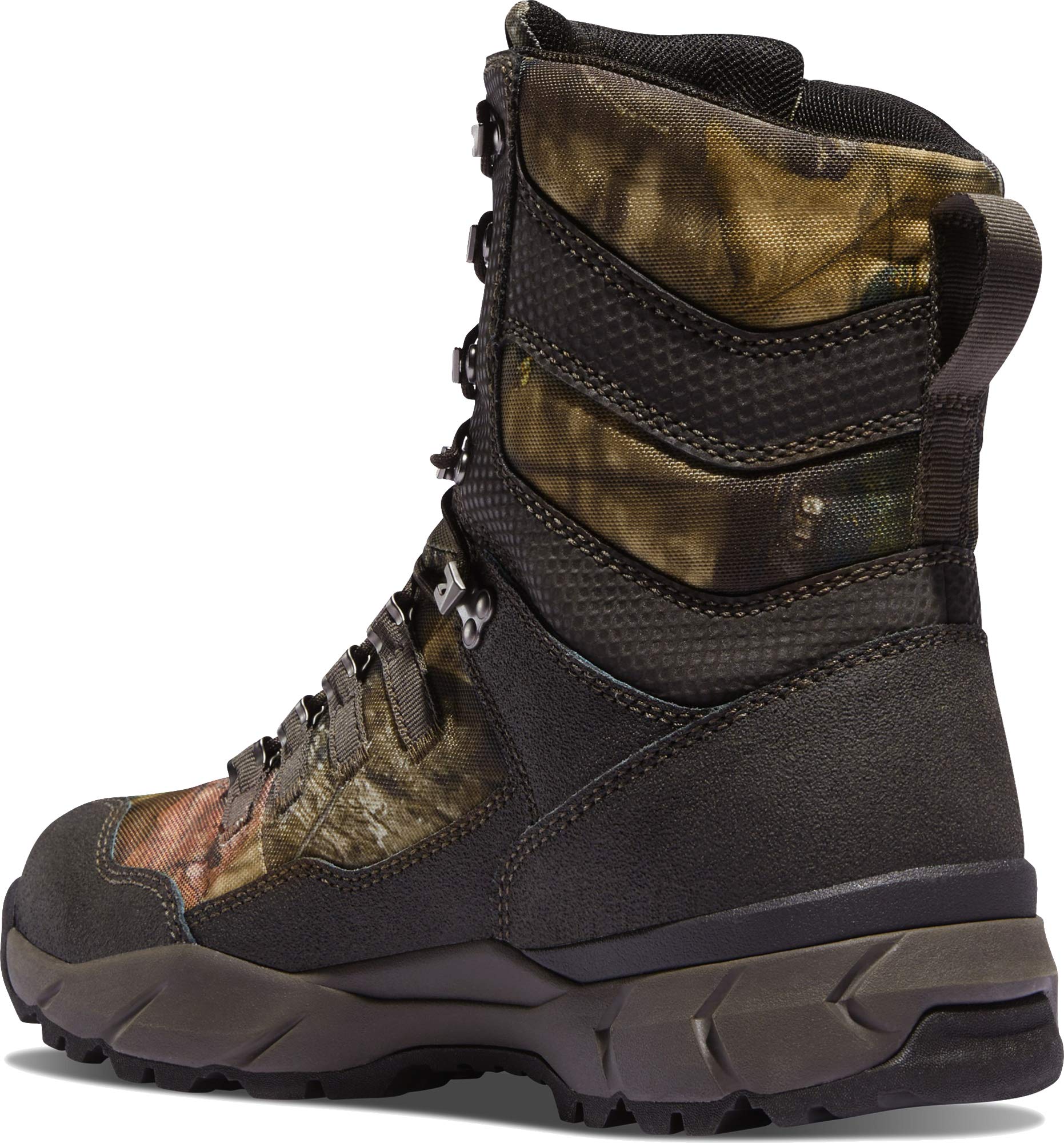 Danner Vital 8” Waterproof Hunting Boots for Men Insulated with 400g Thinsulate Ultra, Leather & Textile Upper, Comfort Footbed & Traction Outsole, Mossy Oak Break-Up Country - 9 D