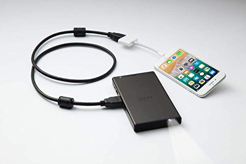Sony MP-CD1 Portable Pico , Pocket- Sized, HDMI/MHL, DLP, Short-Throw, 120 Screen, 5000mAh Built-in Battery, Built-in Speaker, WVGA 854 x 480