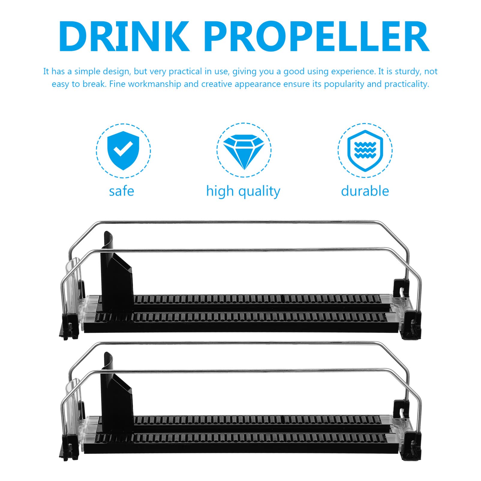 Propeller Plastic Pusher Machine Plastic Drink Pusher Drink Replenishment Pusher Drink Shelf Replenishment Pusher Shelf Pusher Machine Drink Plastic Replenishment Pusher