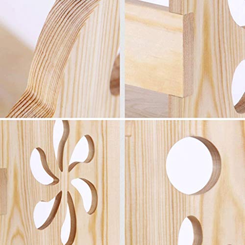 PSVOD Bookshelf Simple Desktop Bookshelf Wooden Combination Small Bookshelf Natural Texture Desktop Organizer Display Stand 35×20×30 cm Storage Shelf bookends