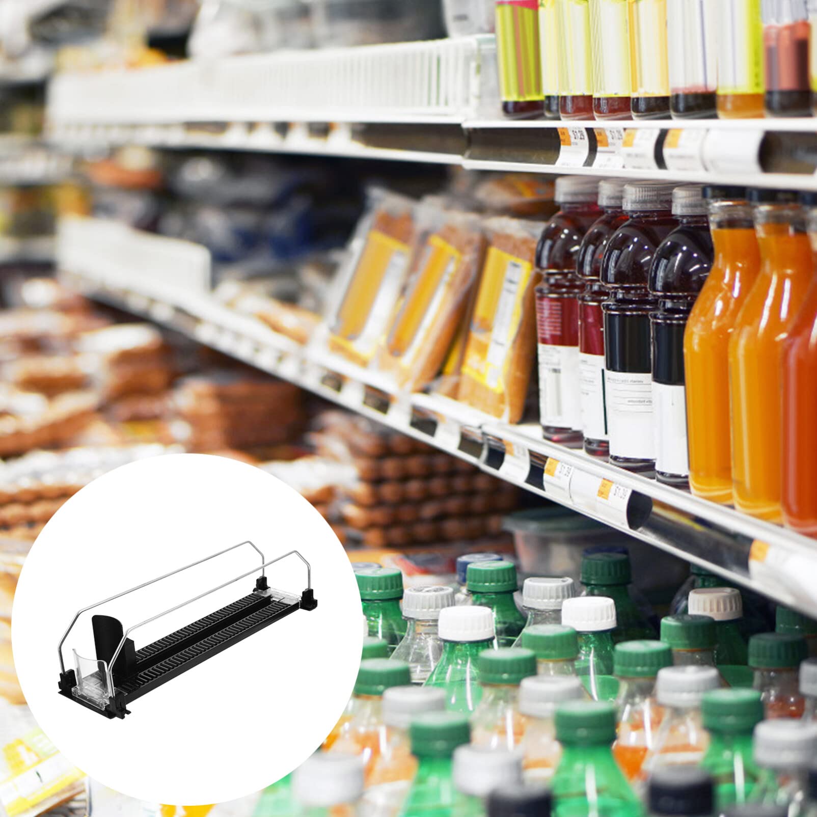 Propeller Plastic Pusher Machine Plastic Drink Pusher Drink Replenishment Pusher Drink Shelf Replenishment Pusher Shelf Pusher Machine Drink Plastic Replenishment Pusher