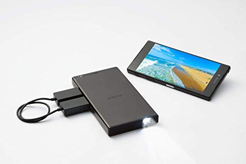 Sony MP-CD1 Portable Pico , Pocket- Sized, HDMI/MHL, DLP, Short-Throw, 120 Screen, 5000mAh Built-in Battery, Built-in Speaker, WVGA 854 x 480