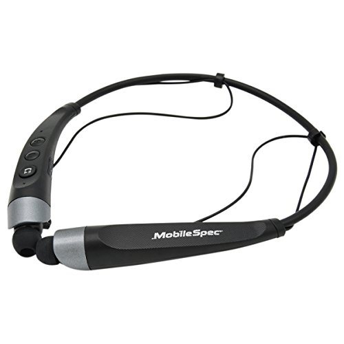 MobileSpec MBS11181 Stereo Bluetooth(R) Wireless Headphones - Black