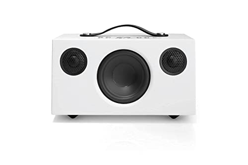 Audio Pro Addon C5A Smart Speaker | Alexa Built-in, Smart Home Speaker | Multiroom, High Fidelity, Compact, Wireless Bluetooth Speaker | Also Good for Outdoor, Home, Camping, Travel, Beach | White