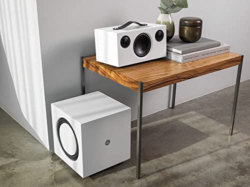 Audio Pro Addon C5A Smart Speaker | Alexa Built-in, Smart Home Speaker | Multiroom, High Fidelity, Compact, Wireless Bluetooth Speaker | Also Good for Outdoor, Home, Camping, Travel, Beach | White