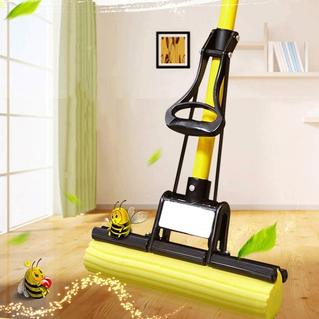 Yellow Home Kitchen PVA Sponge Mop Super Absorbent PVA Foam Sponge Mop All Purpose Floor Cleaner