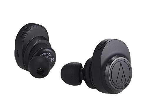Audio-Technica ATH-CKR7TW True Wireless In-Ear Headphones, Black