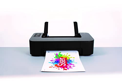 Siser EasyColor DTV 8.4" x 11" Sheets - Inkjet Printer Compatible Heat Transfer Vinyl (5 Sheets)