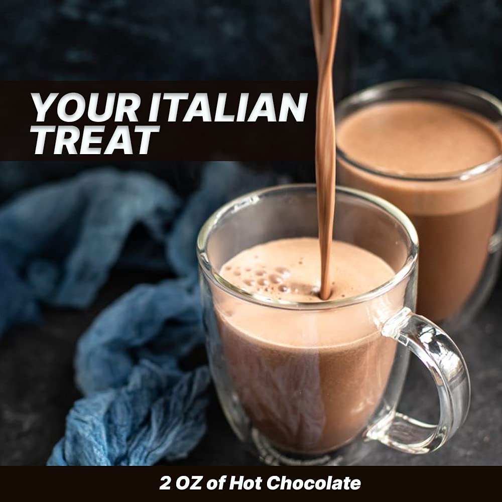 Cupella compatible with Nespresso Hot Chocolate Pods for Original line machines - 50 Ct Nespresso Chocolate pods Italian