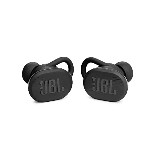 JBL Endurance Race Waterproof True Wireless Active Sport Earbuds, with Microphone, 30H Battery Life, Comfortable, dustproof, Android and Apple iOS Compatible (Black)