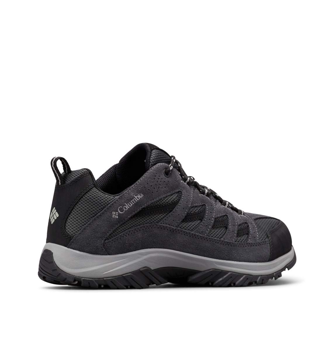 Columbia Mens Crestwood Hiking Shoe, Shark, Columbia Grey, 10.5 Wide US