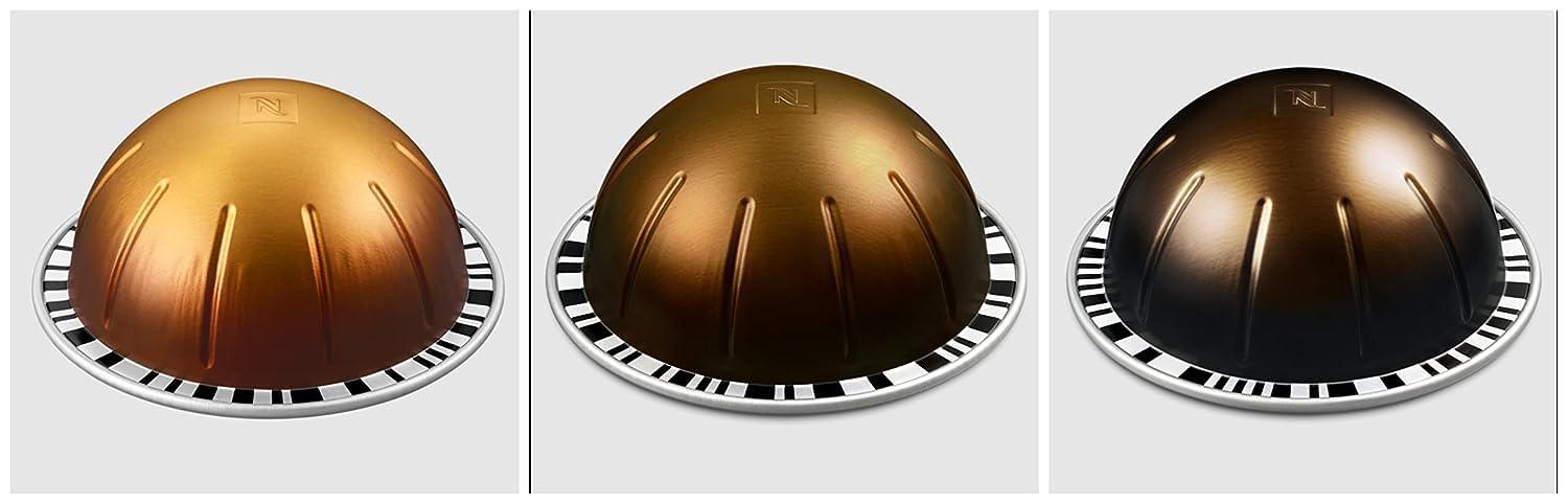 Vertuoline Nespresso (EU Version) - The Double Espresso Assortment - Dolce, Chiaro & Scuro | 30 Capsules Pods