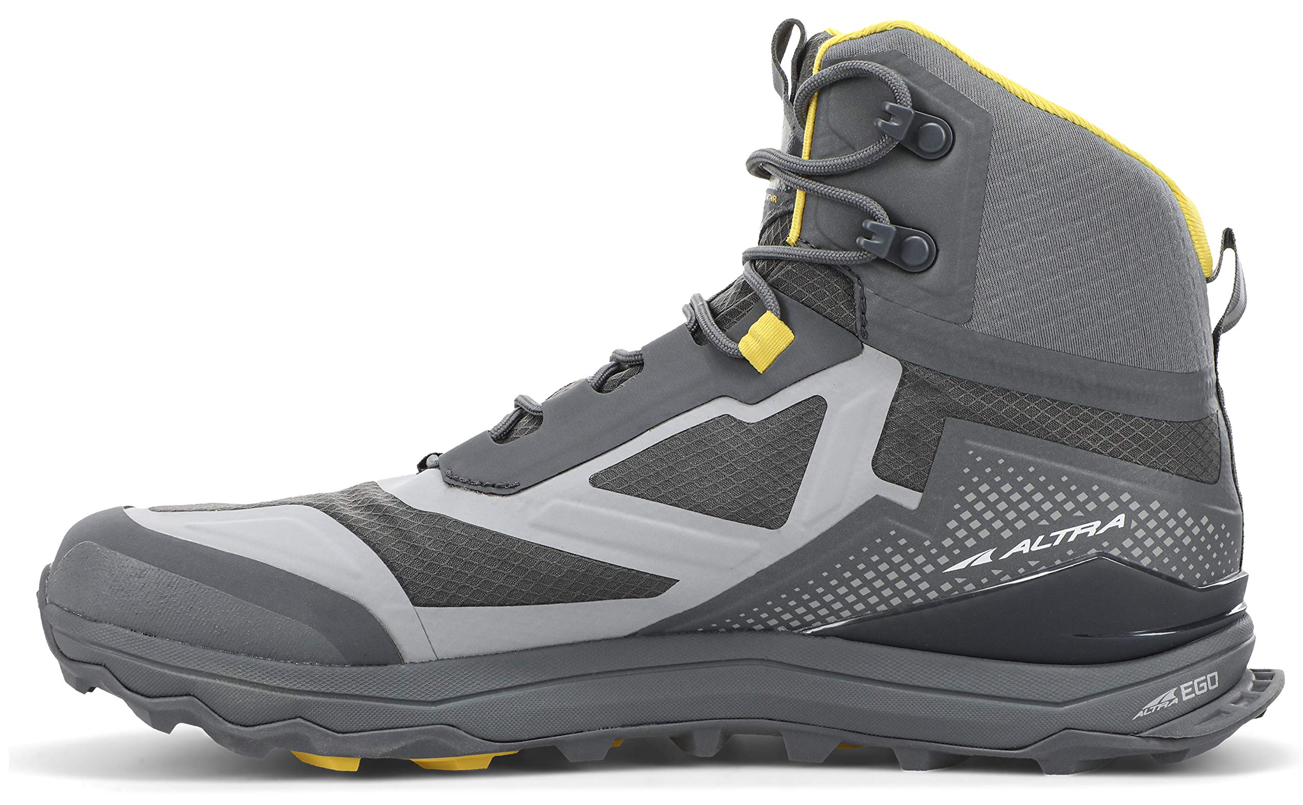 ALTRA Men's Lone Peak All-Weather Mid Gray/Yellow
