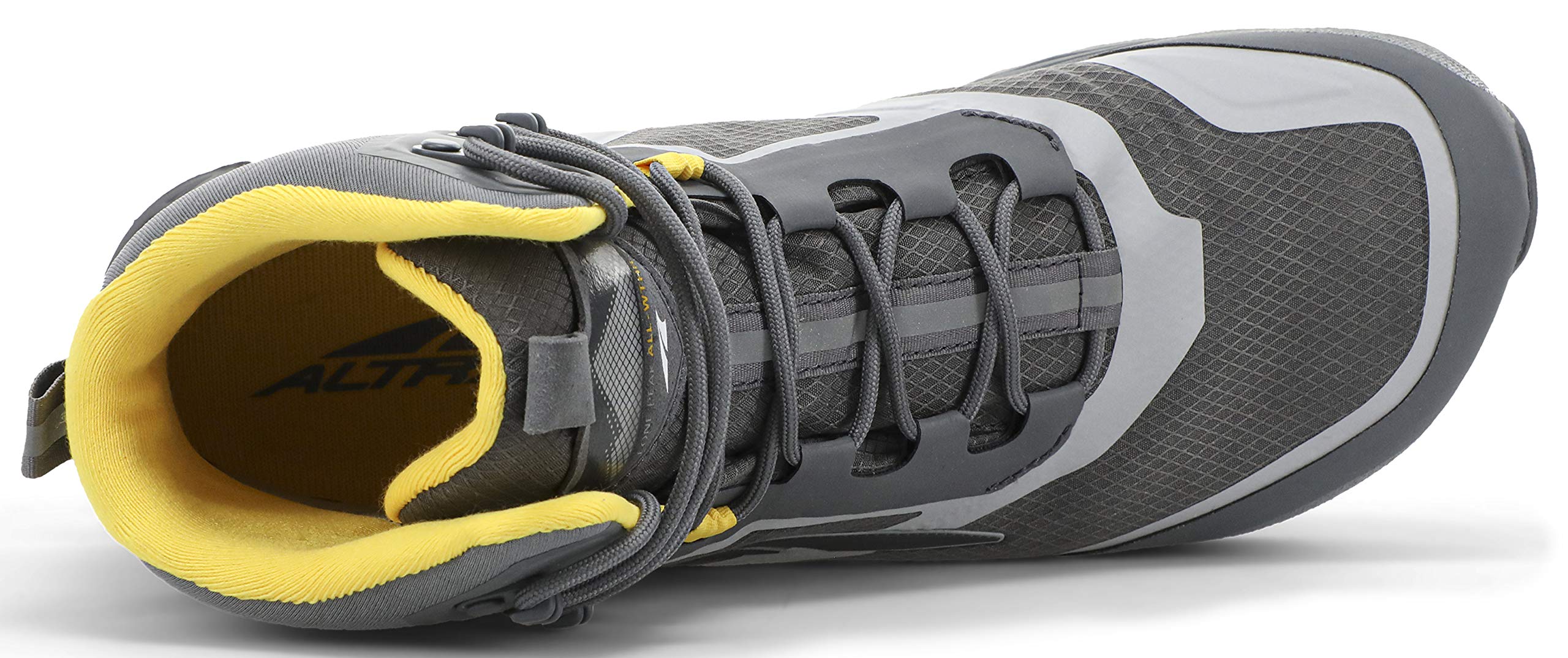 ALTRA Men's Lone Peak All-Weather Mid Gray/Yellow