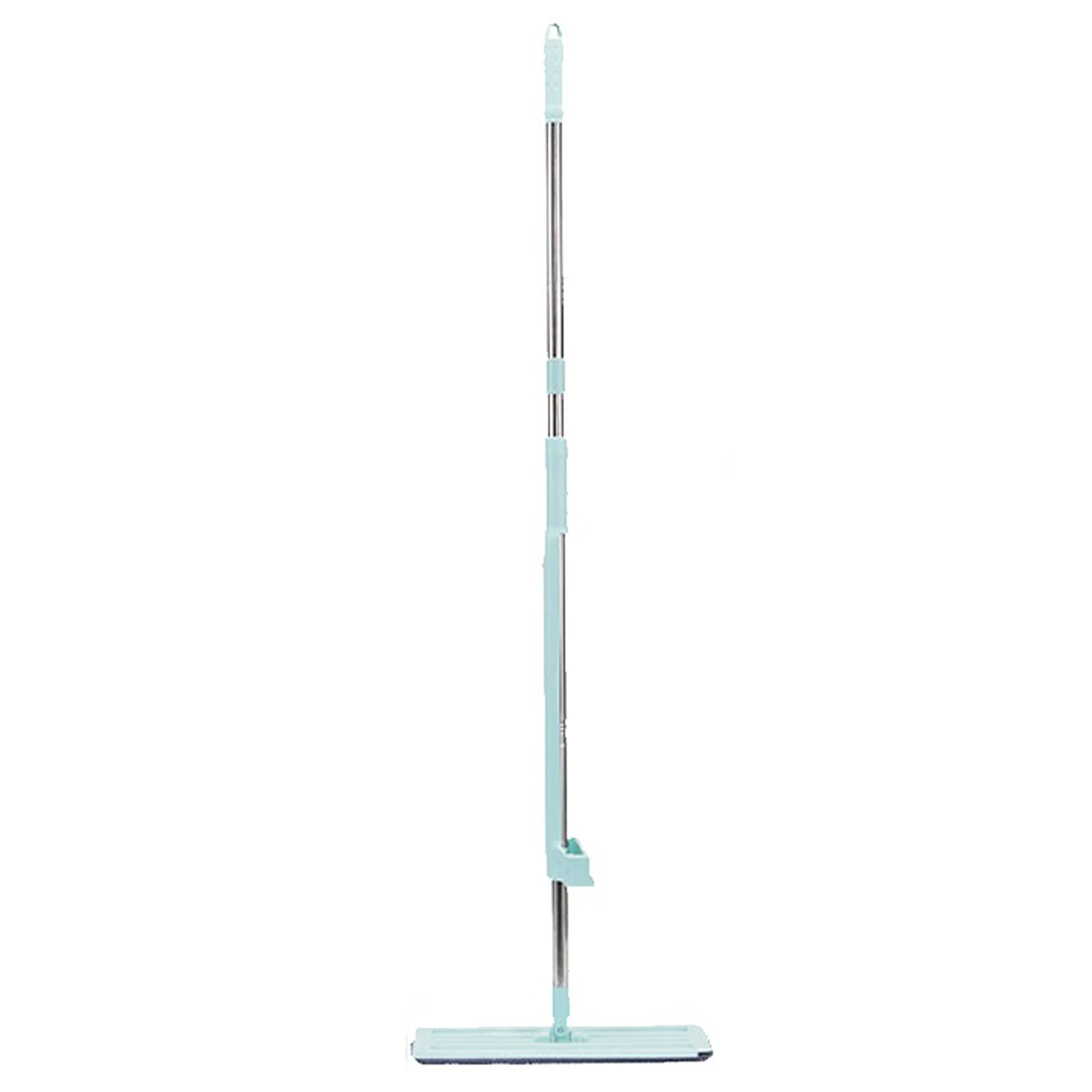 OUSHOP Mop Microfiber Flat Mop Hand Free Squeeze Cleaning Floor Mop Pads Lazy Mop Household Cleaner Tools