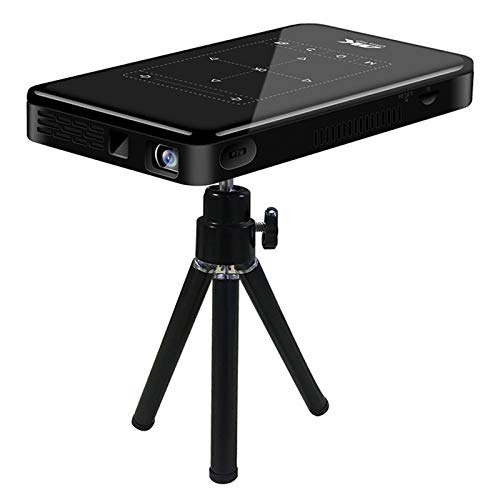 Projector Mini Video Projector Portable 55 ANSI Lumens Built-in Dual Speakers 20000 Hours Home Theater Support HD 1080P HDMI/USB/VGA/AV
