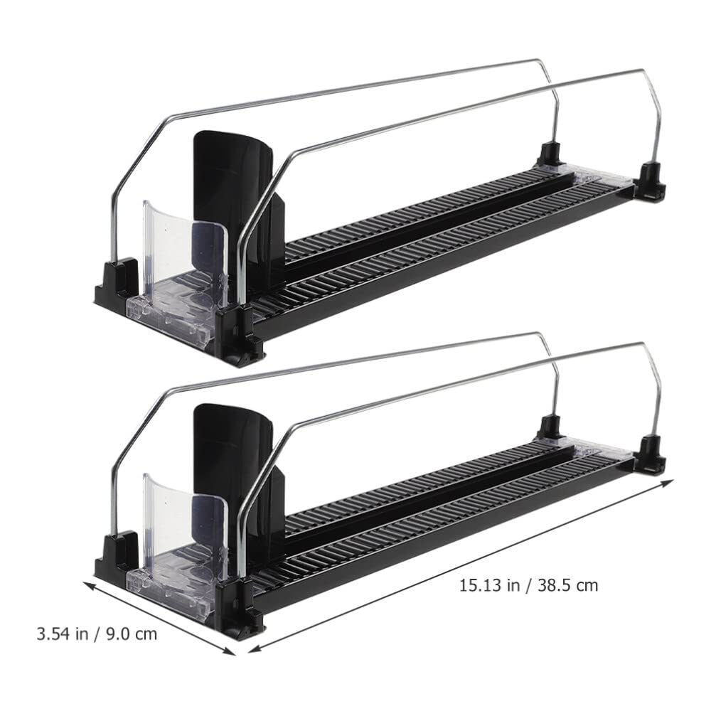 UPKOCH Beverage Pusher 2pcs Drink Pusher Soda Water Coiled Steel Freezer Vending Machine Accessories