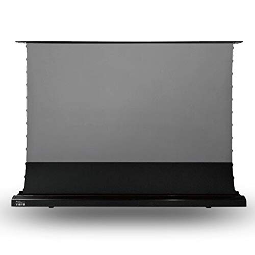 WSSBK 92 inch 16:9 Floor Rising Electric Anti Light Motorized Projection Screen for Short Throw Laser Projector