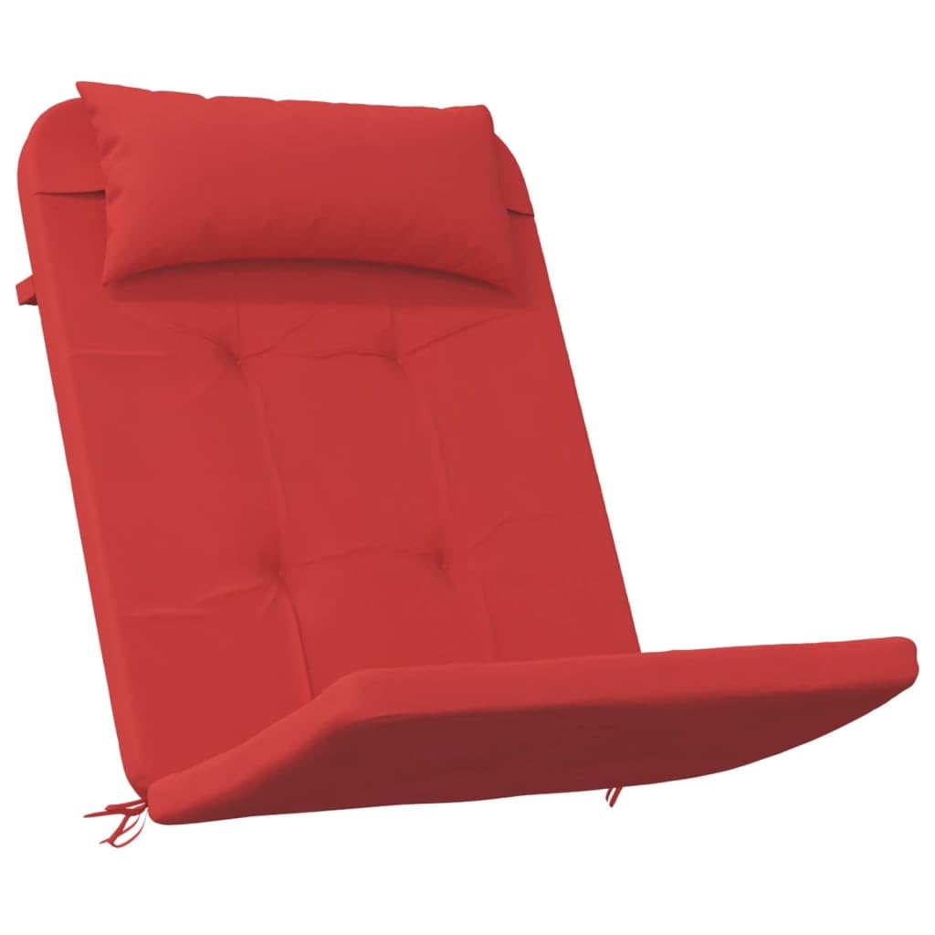 FAMIROSA Adirondack Chair Cushions 2 pcs Red Oxford Fabric,3 KG,361836