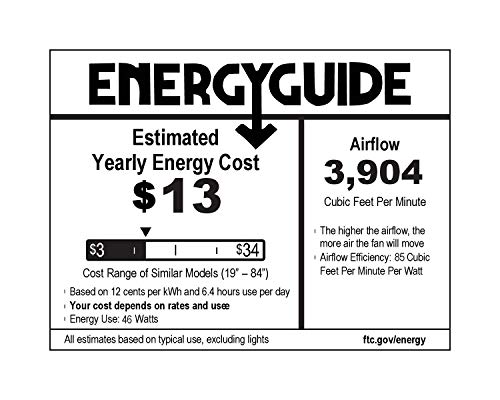 Hunter 52 inch. Outdoor Ceiling Fan in Noble Bronze with LED Light kit (Renewed)