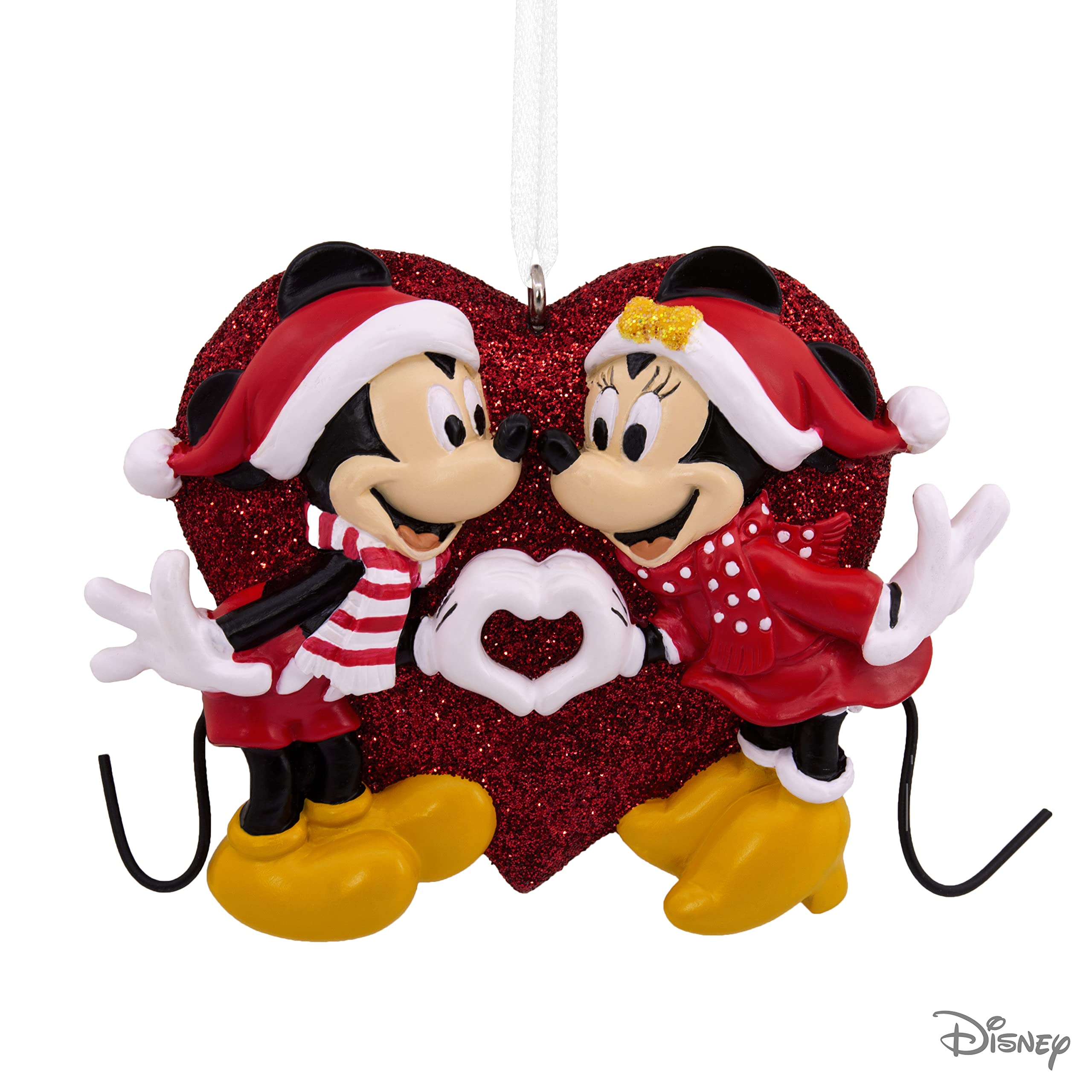 Hallmark Disney Mickey and Minnie Love Christmas Ornament