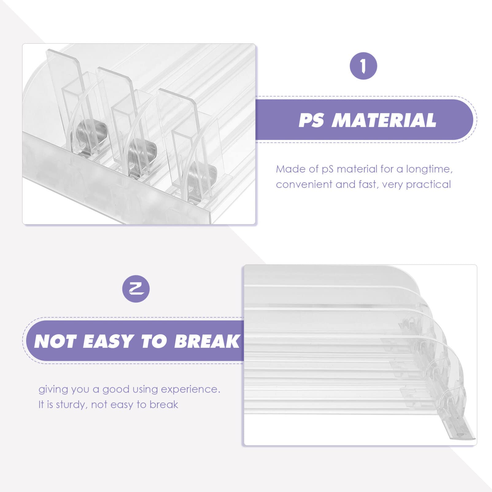 BESTonZON 3Pcs Drink Organizer for Fridge Self-Pushing Soda Rack Can Organizer Beverage Pusher Glide Bottled Water Organizer for Refrigerator Automatic Vending Machine