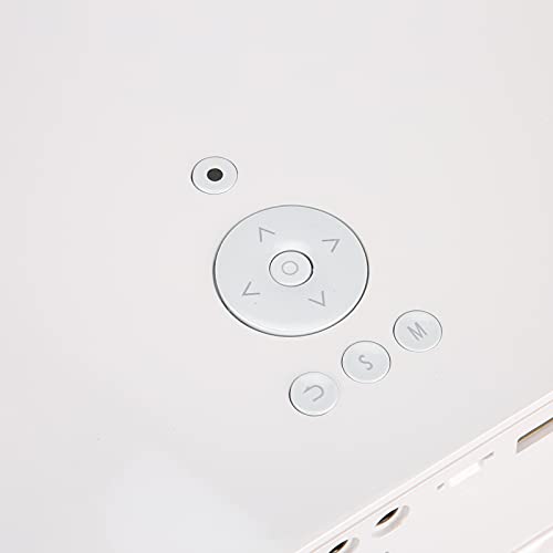 Movie Projector, Portable Video Projector 1080P, Home Movie Projector Compatible with TV BoxHDMIVGAUSBLaptopSmart Phone (US Plug)