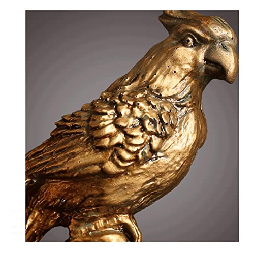 WJCCBJQXW Resin Vertical Parrot Bookends Heavy Duty Bookends Durable Dividers Unique Design Office 1 Pair Book Stoppers
