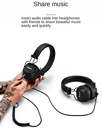 Lmminer Active Noise Cancelling Over-Ear Headphones Wireless Hi-Fi Stereo Bluetooth 5.0 Foldable Music Headset with Mic, Apt-X Low Latency, Apt-X HD, 30H Playtime,Brown