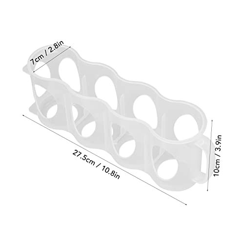 Can Storage Box, Transparent Reusable Can Drink Storage Holder Organizer with Handle for Refrigerator Cabinets