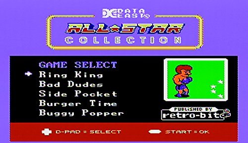 Retro-Bit Europe Data East All Star Collection PAL Version NES Cartridge for NES (Nintendo NES)