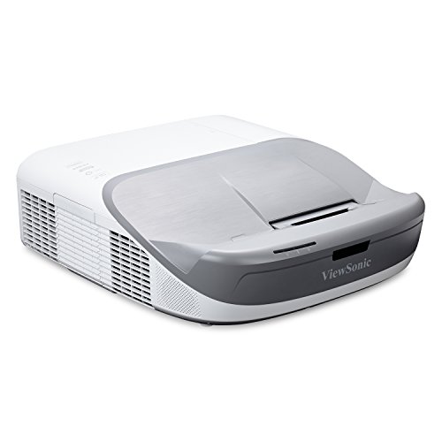 ViewSonic PX800HD 1080p Projector Ultra Short Throw with RGBRGB Rec 709 100,000:1 Contrast and Low Input Latency for Home Theater and Gaming (Renewed)