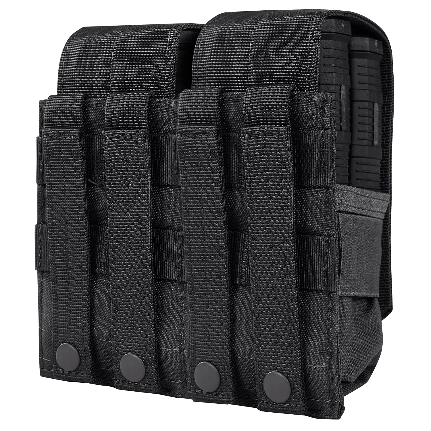 Condor Double Magazine Pouch MOLLE Black