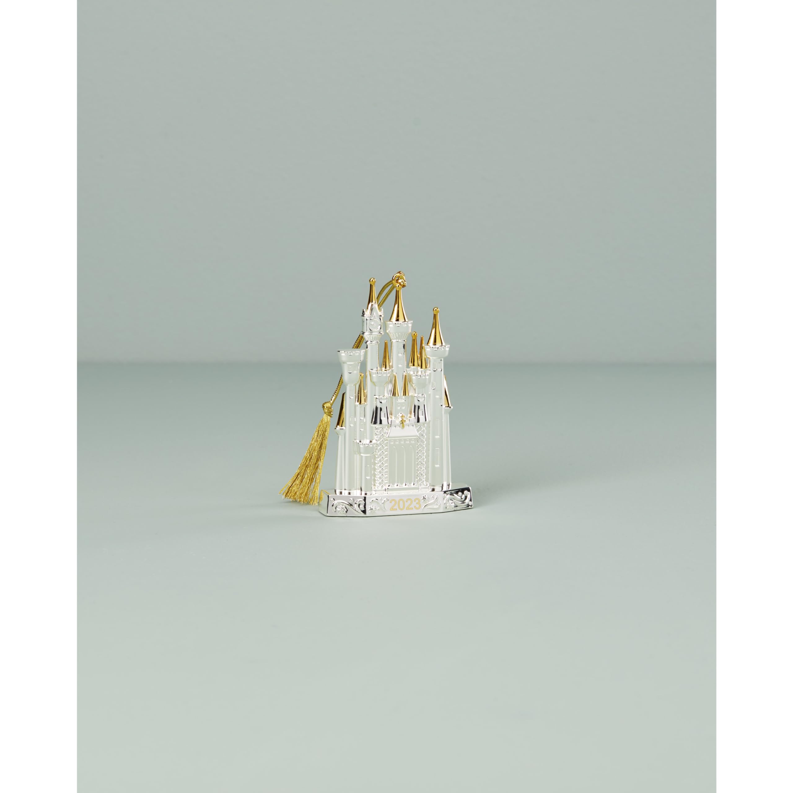 Lenox 894439 2023 Disney Metal Castle Ornament