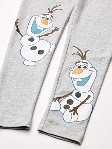 Amazon Essentials Disney | Marvel | Star Wars | Frozen | Princess Girls' Leggings, Pack of 4, Frozen Sisters, 4T