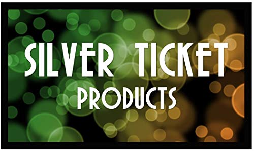 Silver Ticket Products STR Series 6 Piece Home Theater Fixed Frame 4K / 8K Ultra HD, HDTV, HDR & Active 3D Movie Projection Screen, 16:9 Format, 120" Diagonal, White Material STR-169120